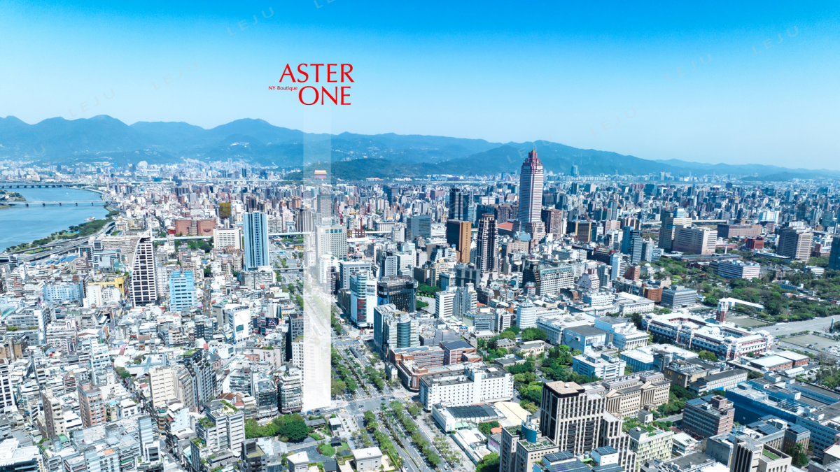 [台北萬華] ASTER ONE｜15-29坪，中華路林蔭大道，2分鐘西門捷運站